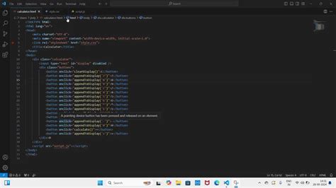 Sivasakthi G On Linkedin Internship Webdevelopment Calculator