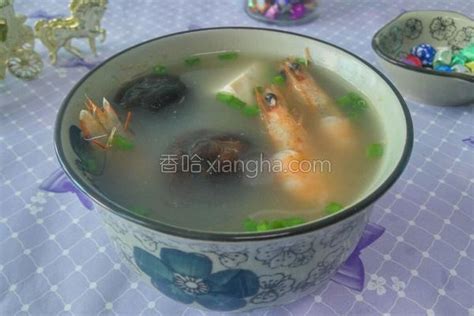 香菇海蝦豆腐湯 每日頭條