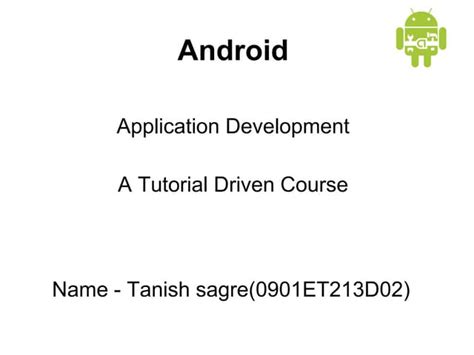 Android Application Development 1pptx