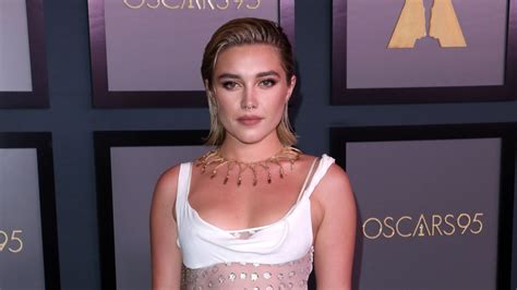 Florence Pugh Sheer Outfit Photos See Through Looks