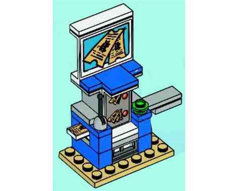 Lego Set 3830 1 S1 Ticket Booth 2008 Spongebob Squarepants Rebrickable Build With Lego