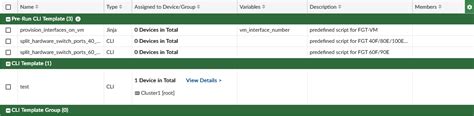 Cli Template Groups Fortimanager 762 Fortinet Document Library