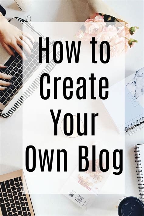 How To Create Your Own Blog Step By Step Guide Artofit