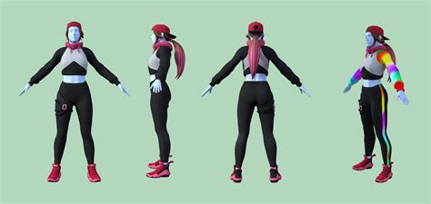 Fortnite Loserfruit Outfit For Genesis 8 Female By Innmodels On Deviantart