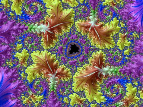 Abstract Fractal Patterns Jigsaw Puzzle In Fractals Puzzles On