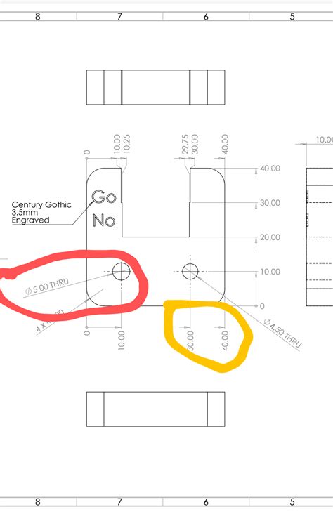 How Do I Get The Dimensions Of The Radius To Say Thur And How Do I Get The Dimensions To Look