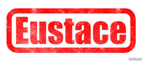 Eustace Text Effect And Logo Design Name
