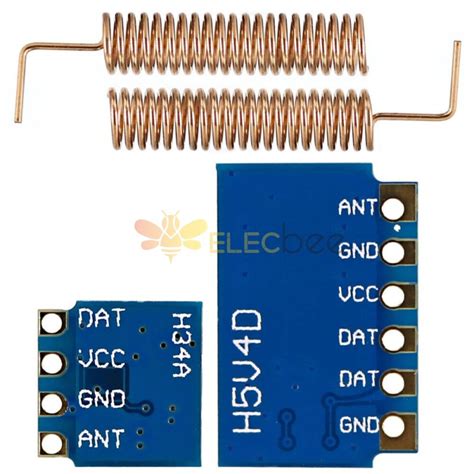 10 件 Rf 315mhz 用于发射器接收器模块 Rf 无线链接套件 20 件弹簧天线 用于 Arduino 的 Open Smart