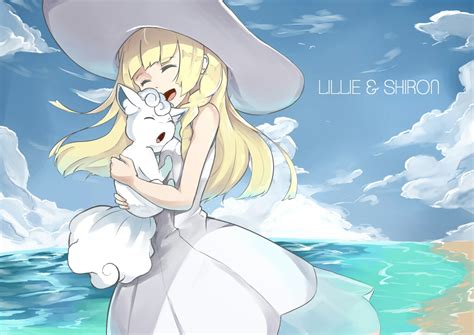 Lillie And Alolan Vulpix Pokemon And More Drawn By Daru Danbooru
