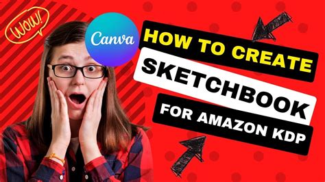 How To Design A Professional Sketchbook On Canva For Amazon Kdp Publishing Youtube