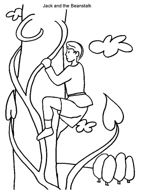 Jack And The Beanstalk Coloring Pages Jack And Jill Coloring Pages And