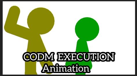 Codm Execution Animation Sticknodes Youtube