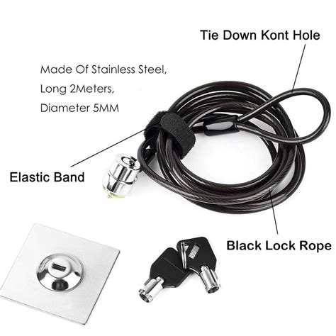 Computer Laptop Cable Lock Rapasat