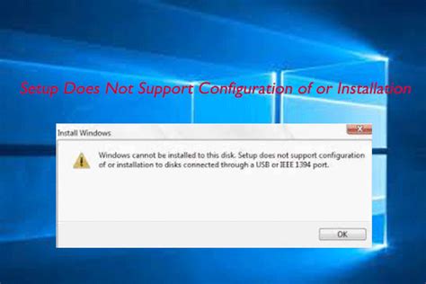 Fix Setup Does Not Support Configuration Of Or Installation Quickly
