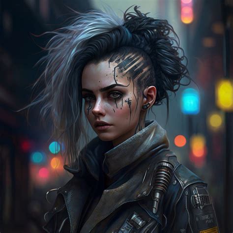 Cyberpunk Rpg Cyberpunk Girl Cyberpunk Character Punk Character Art