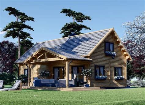 Modèle Chalet En Bois Habitable Yuam