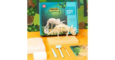შემეცნებითი ასაწყობი კონსტრუქცია დინოზავრი Deli · საკანცელარიო