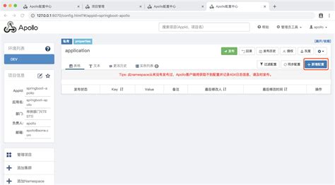 SpringBoot 整合 apollo 简书