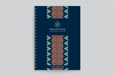 Premium Vector Minimalist Architectural Notebook Cover Template Design