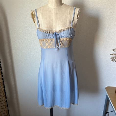 Urban Outfitters Dresses Uo Out From Under Boudoir Belle Sheer Slip Dress Poshmark