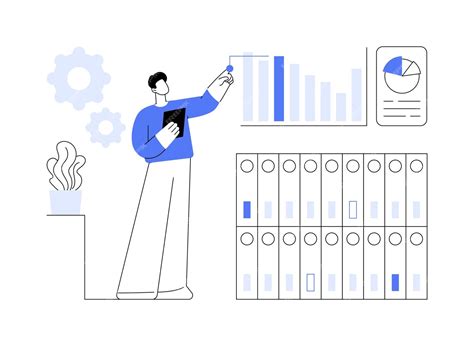 Premium Vector Big Data Analytics Abstract Concept Vector Illustration