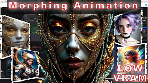 Comfyui Tutorial Morphing Animation Using QRControlnet Comfyui