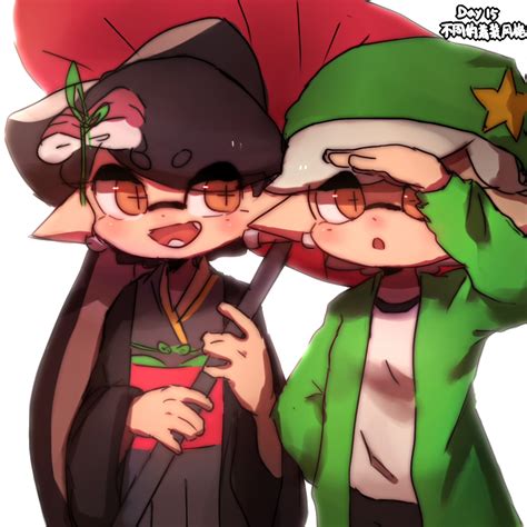 Callie And Marie Splatoon And More Drawn By Wuju Danbooru