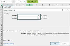 Geomean Excel Function How To Use Formula And Examples