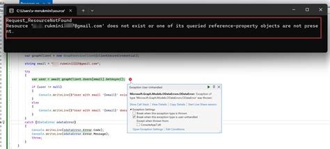 microsoft entra id using graph api inviting external user fails with