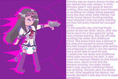 Abdl Caption Shinobu Has Some Troubles By Crystalcaptions On Deviantart