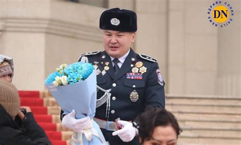 Цагдаагийн дэд хурандаа М Баттүшиг “Монгол Улсын гавьяат тамирчин” цол