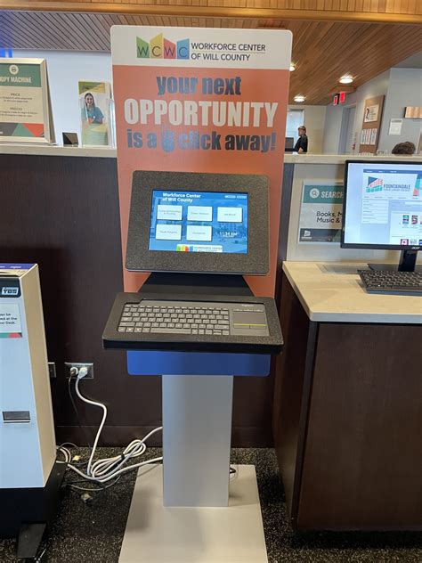 Will County Workforce Kiosk Jobs And More Fountaindale Public Library