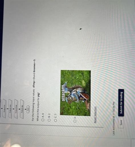 solved for the tolowing input values a1mp s and tanomes