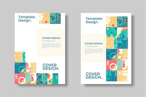 추상적 인 기하학적 모양 패턴 Bauhaus 최소한의 예술 디자인 배경 현대 원형 삼각형 및 사각형 Bauhaus 패턴 배경