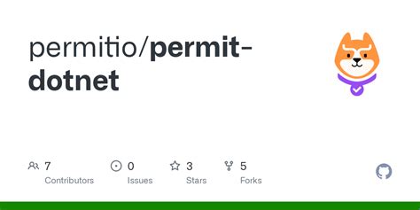 Github Permitiopermit Dotnet