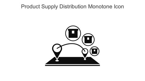 Product Supply Distribution Monotone Icon In Powerpoint Pptx Png And Editable Eps Format Ppt Sample