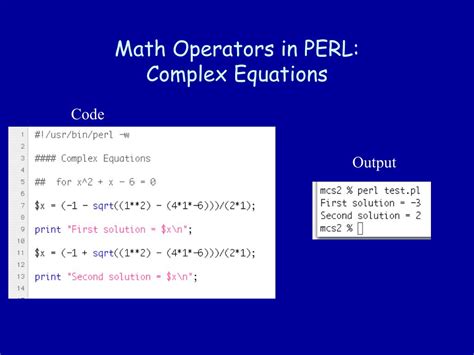 ppt math operators in perl powerpoint presentation free download