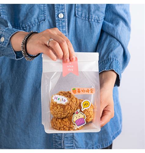 토스트 식빵 포장 봉투 베이커리 비닐 봉지 베이킹 테이크아웃 종이 생지 티몬