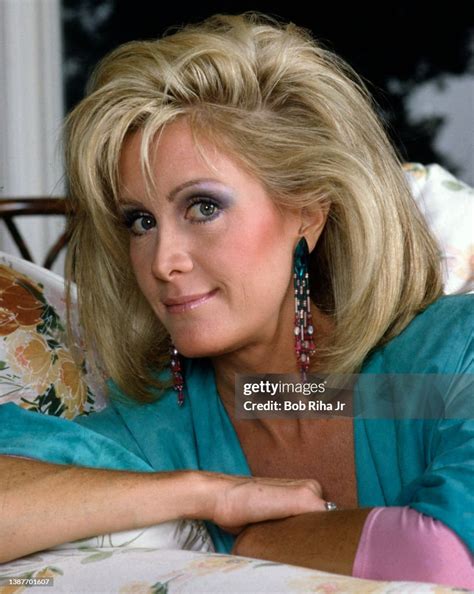 Actress Joan Van Ark At Home September 29 1985 In Los Angeles