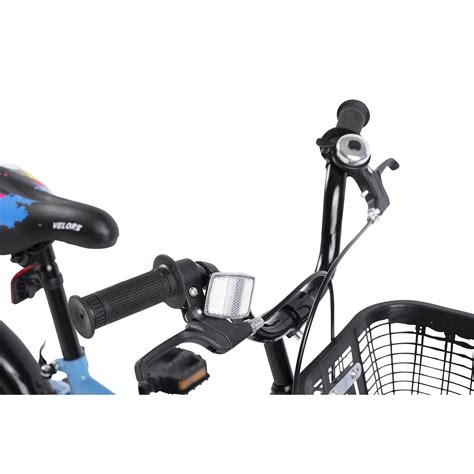 Детски Mtb велосипед с 12 колела Предна V спирачка Задни барабанни спирачки помощни колела