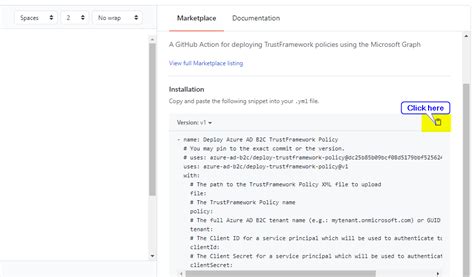 azure ad b2c uploading custom policies via github actions microsoft qanda