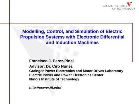 pdf modelling control and simulation of electric propulsion g uaslp mx njjccontrol