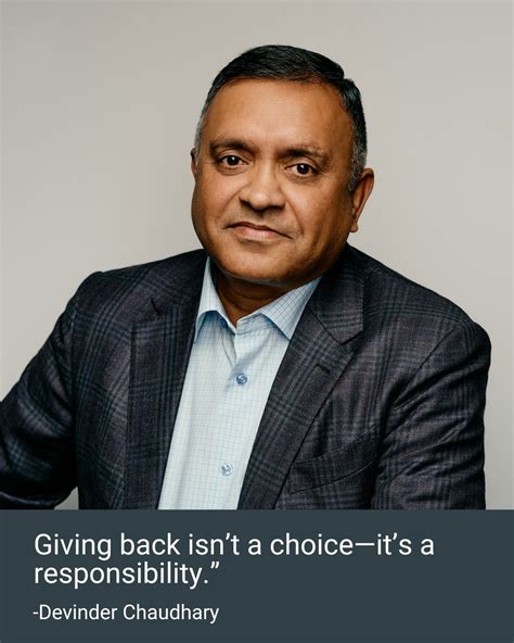 Meet Devinder Chaudhary Owner Of Aiana Restaurant Giving Back Isnt A Choice—its A