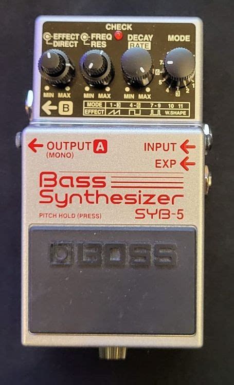 Boss Syb 5 Bass Synthesizer Kaufen Auf Ricardo