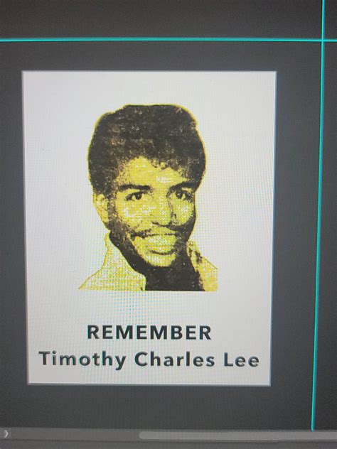 Reopen The Case Of Timothy Charles Lee