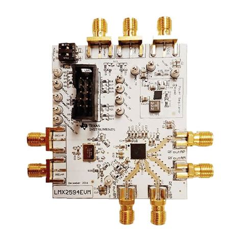 LMX EVM Texas Instruments Development Boards Kits Programmers DigiKey