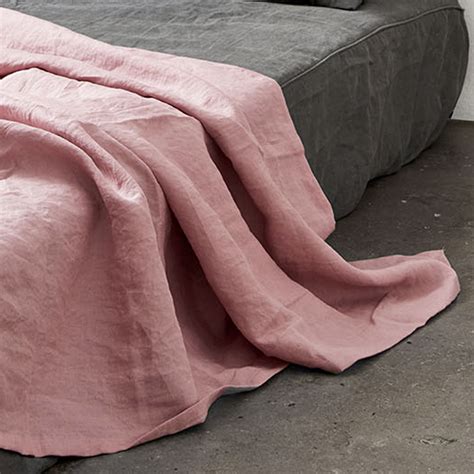 프리미엄리넨 여름 이불 인디핑크 감도 깊은 취향 셀렉트샵 29cm