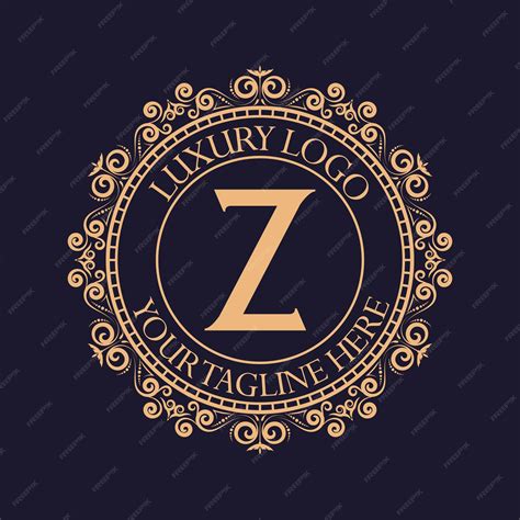 호텔 부티크 패션 주얼리 등의 이니셜이 있는 빈티지 및 고급 로고 프리미엄 벡터