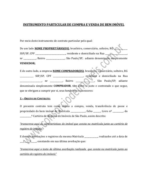 Exemplo De Contrato De Compra E Venda De Celular