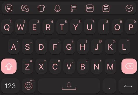 Mobile Phone Keyboard Template Qwerty Smartphone Vector Keypad Digital Ui Screen Touchscreen